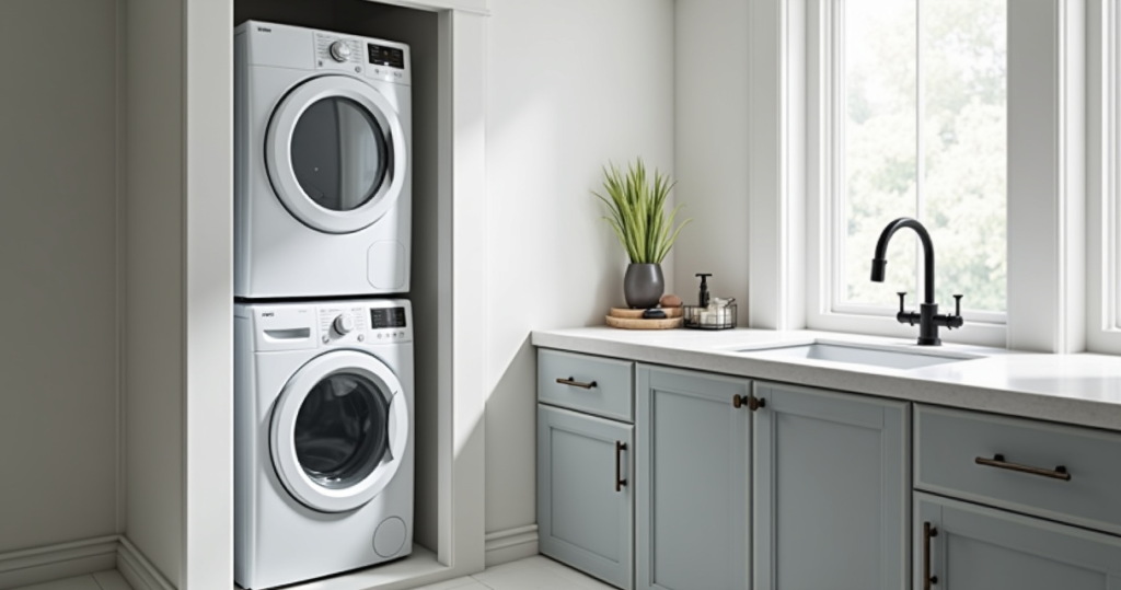 22 Stunning Laundry Bathroom Designs for Small Spaces - Decor Frontier