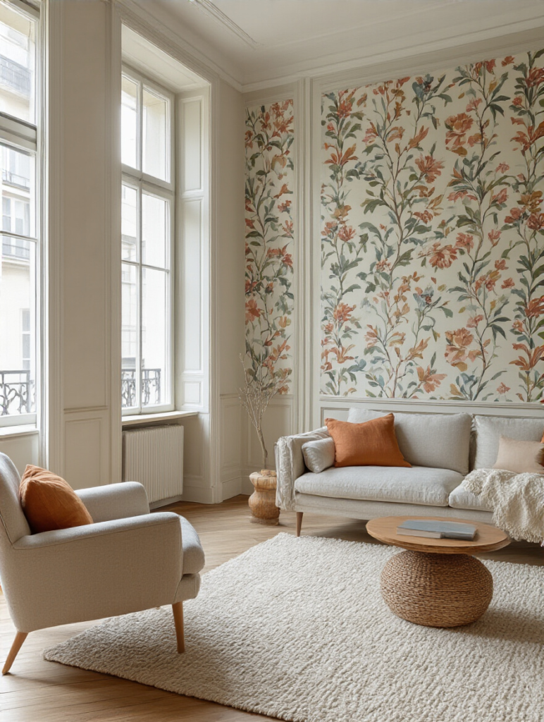 24 Insider Tips for Creating a Living Room Wallpaper Accent Wall ...